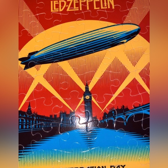 Games | Custom Puzzle Led Zepplin Celebration | Poshmark